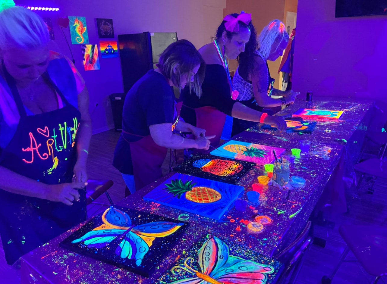 Neon Paint Party Ideas